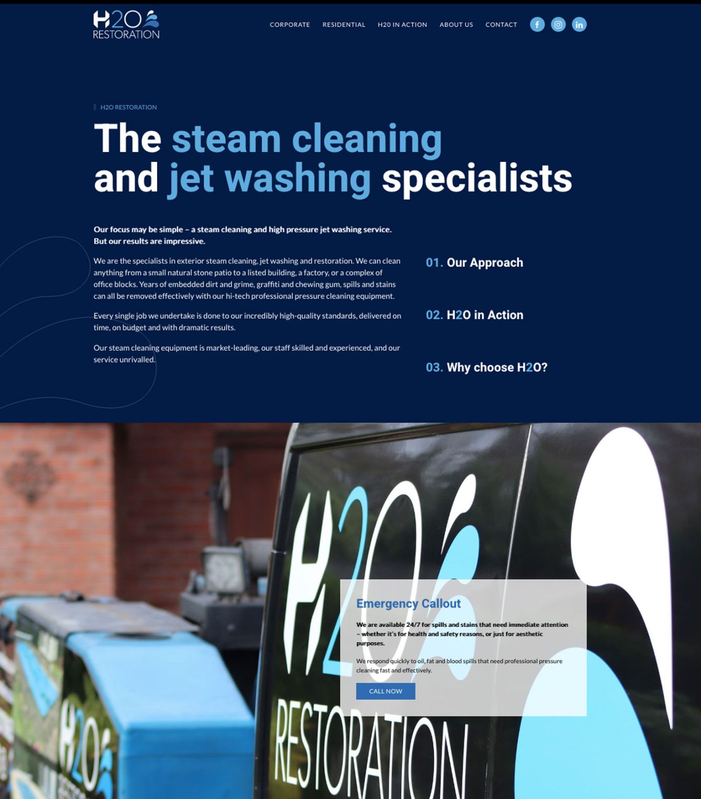 Case Study :: H2O Restoration